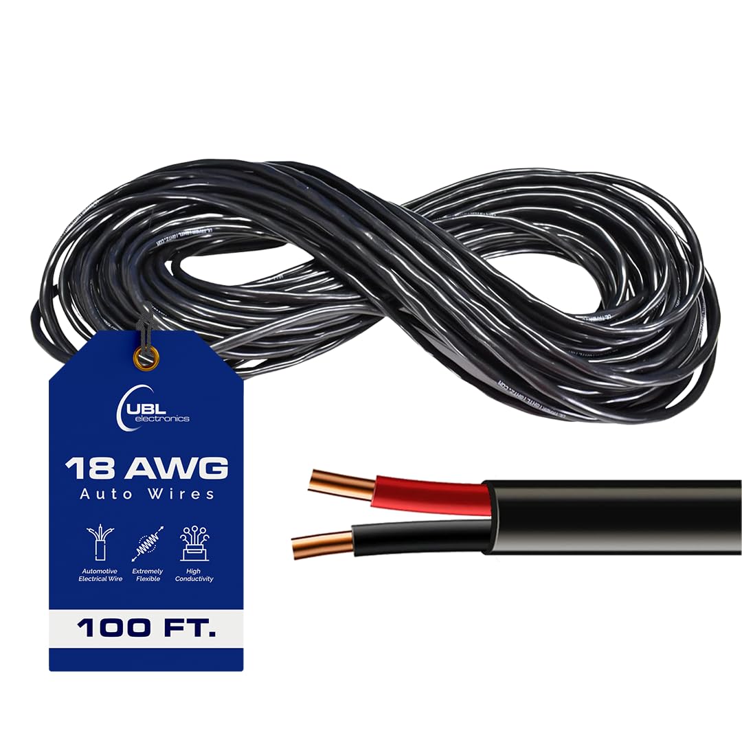 Snapklik.com : UBL 18/4 Automotive Electrical Wire - 18 AWG Stranded ...