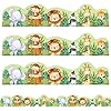 Amazon.com: Colarr 50ft Jungle Animal Bulletin Board Borders Woodland ...