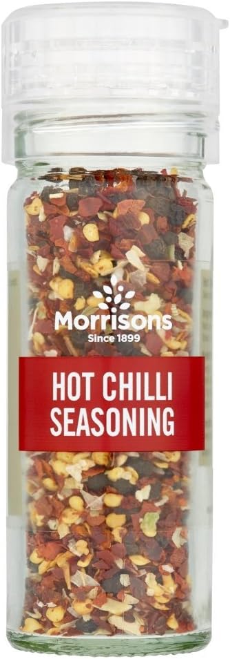 Morrisons Hot Chilli Seasoning, 40g : Amazon.co.uk: Grocery