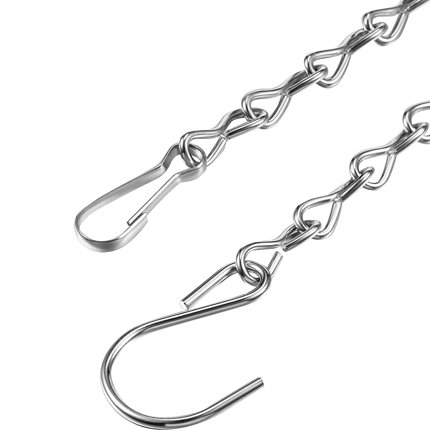 Adjustable Bird Feeder Hanging Chains For Outdoor Decor 4-Pack Hanging ...