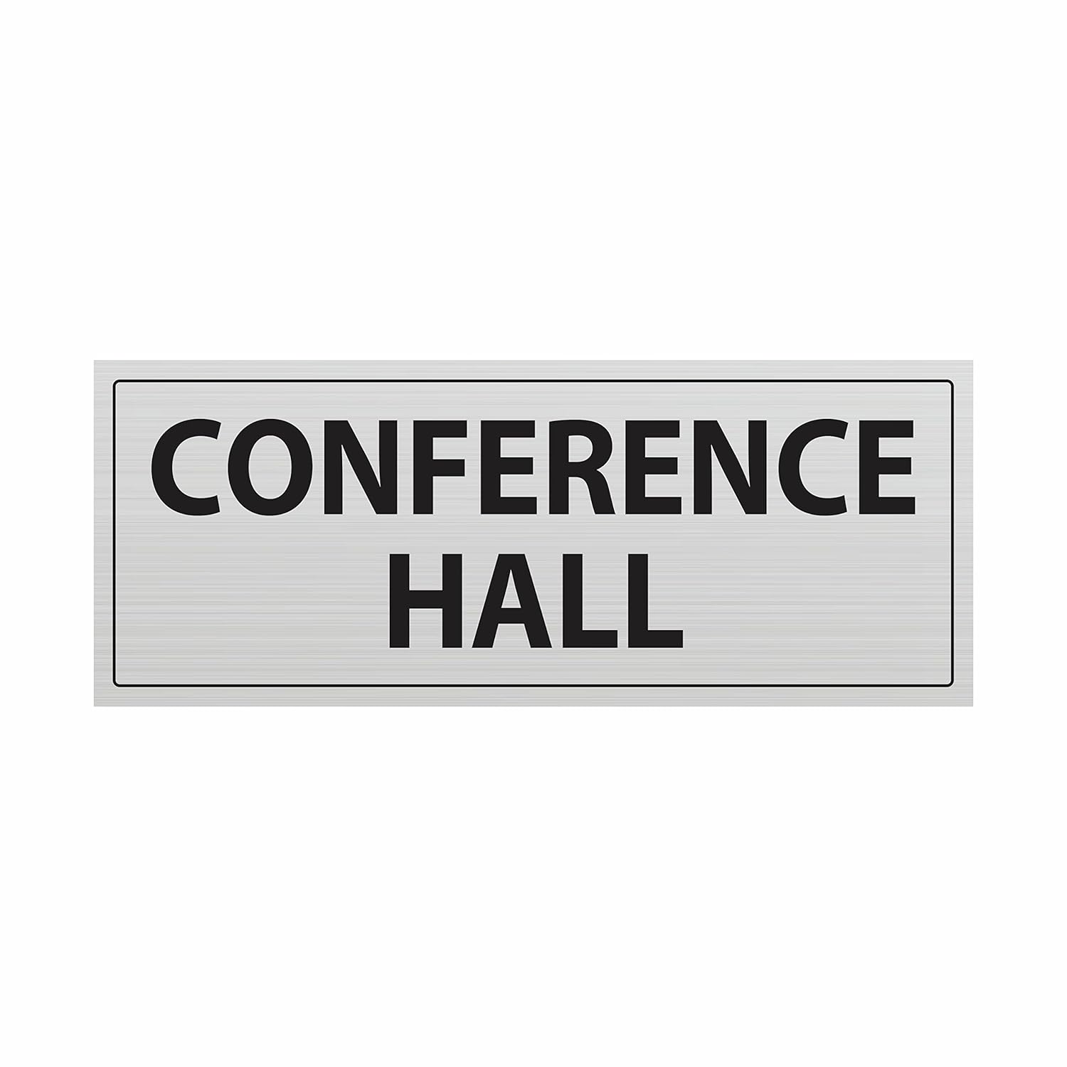 Anne Print Solutions® Conference Hall Steel Self Adhesive Safety Sign ...