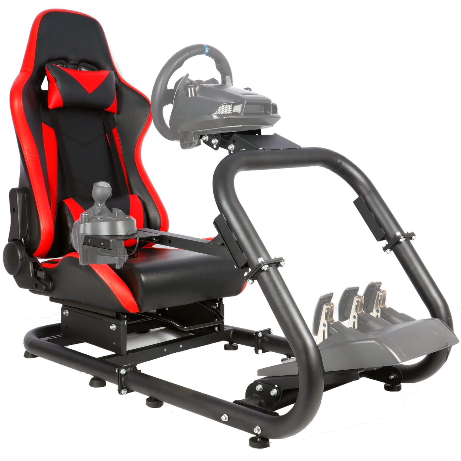 Buy Hottoby G29 Racing Simulator Cockpit with Racing Seat, Steering ...
