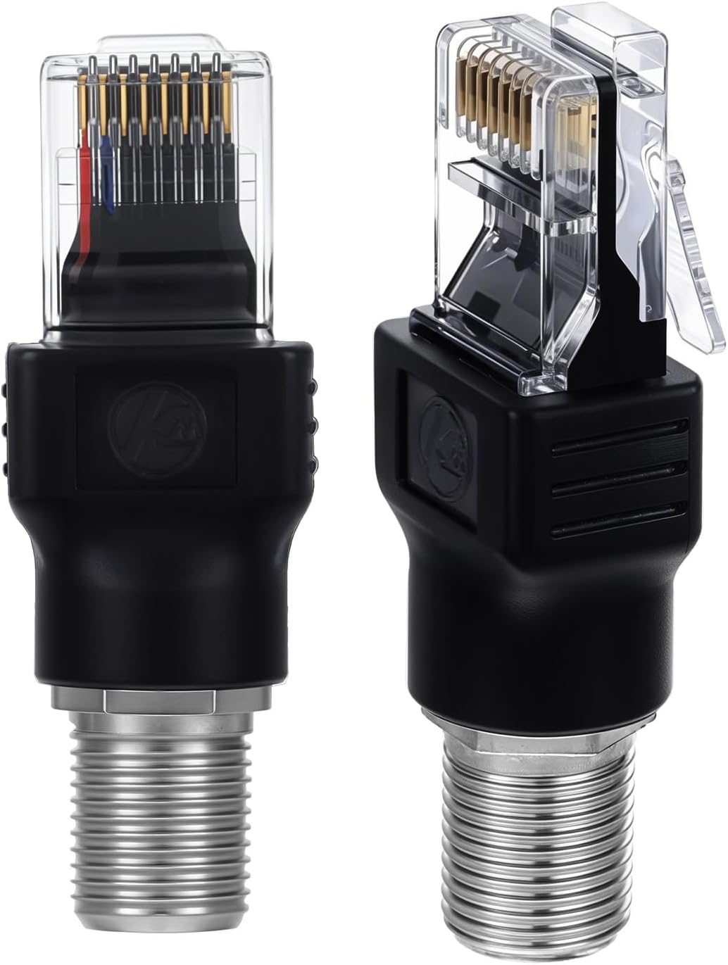 Amazon.com: KALIONE 2 Pcs Coaxial to Ethernet Adapter, F-Type Female to ...