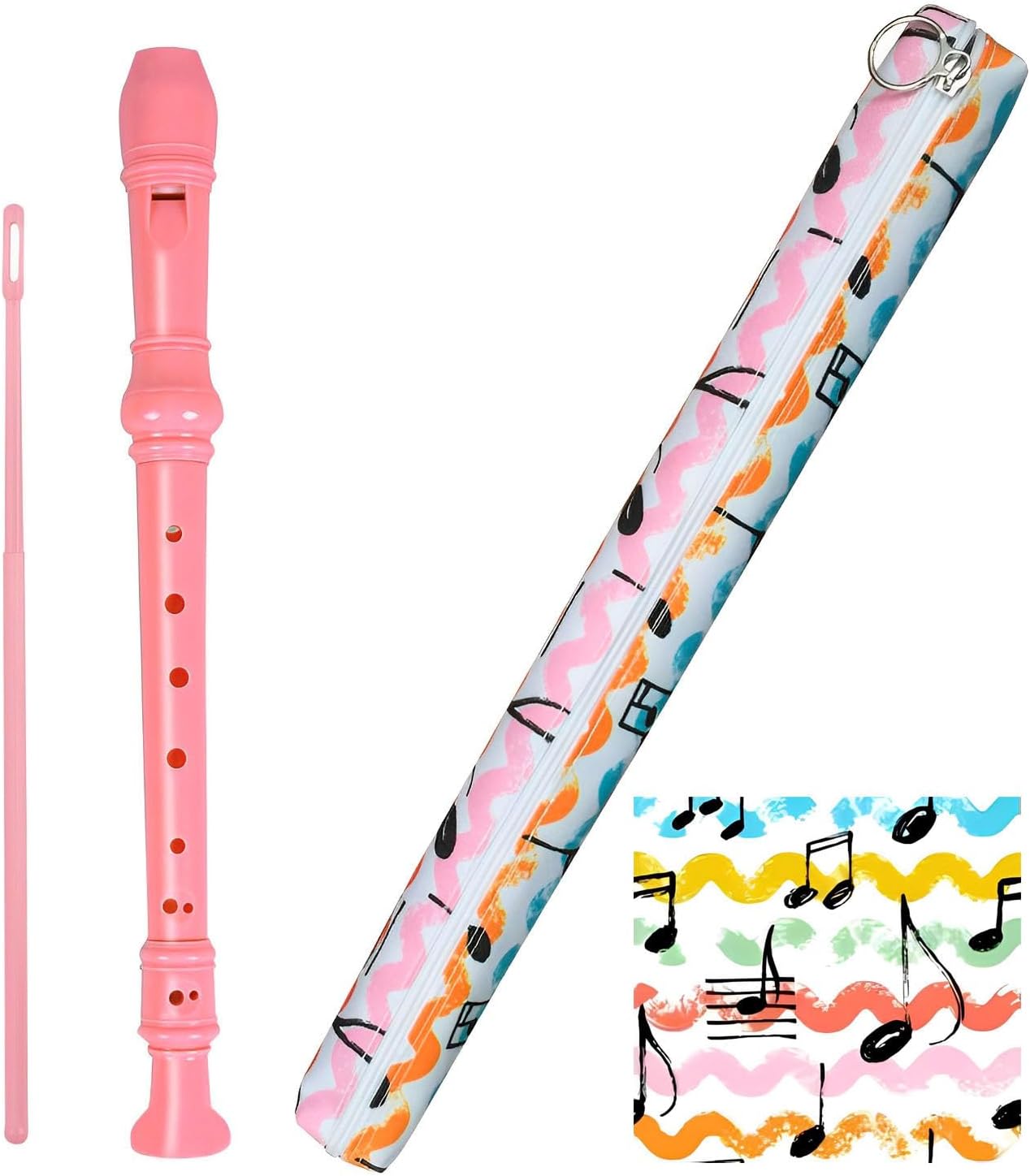 Amazon.com: Suzuki Musical Instruments Recorder, Pink (SRE-80TP ...