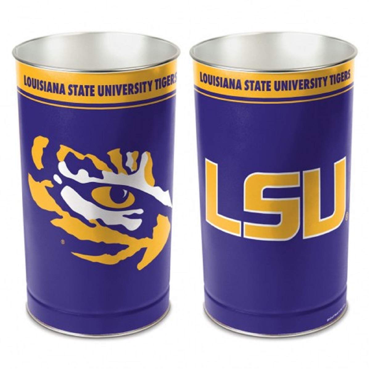Amazon.com: LSU Waste Paper Basket : Home & Kitchen