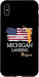 Amazon.com: iPhone XS Max Michigan Lansing Mormon LDS Mission ...