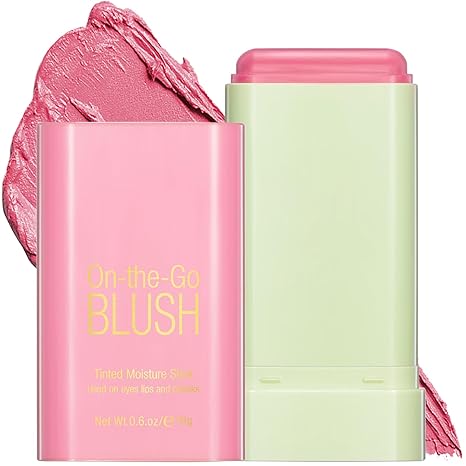 Amazon.com : Cream Blush Stick, Monochromatic Blush Beauty Wand for ...