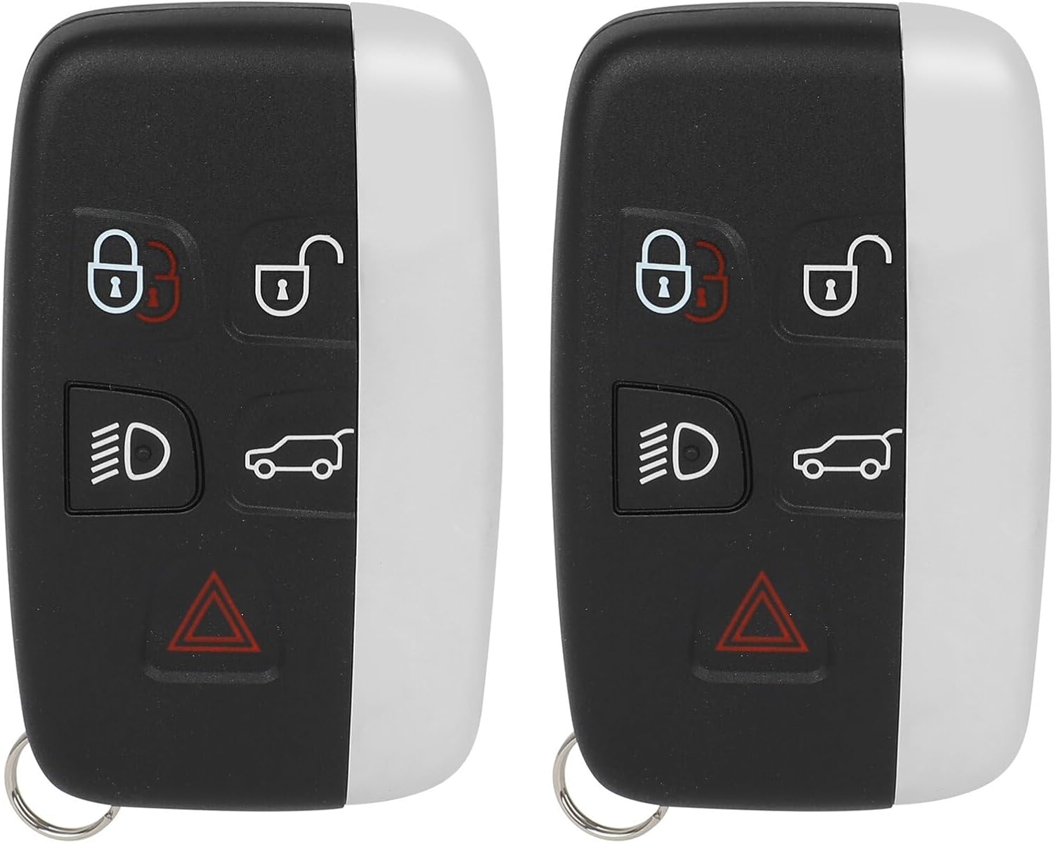 Amazon.com: ANPART Key Fob Shells Case 2017-2019 for Jaguar F-Pace 3L ...