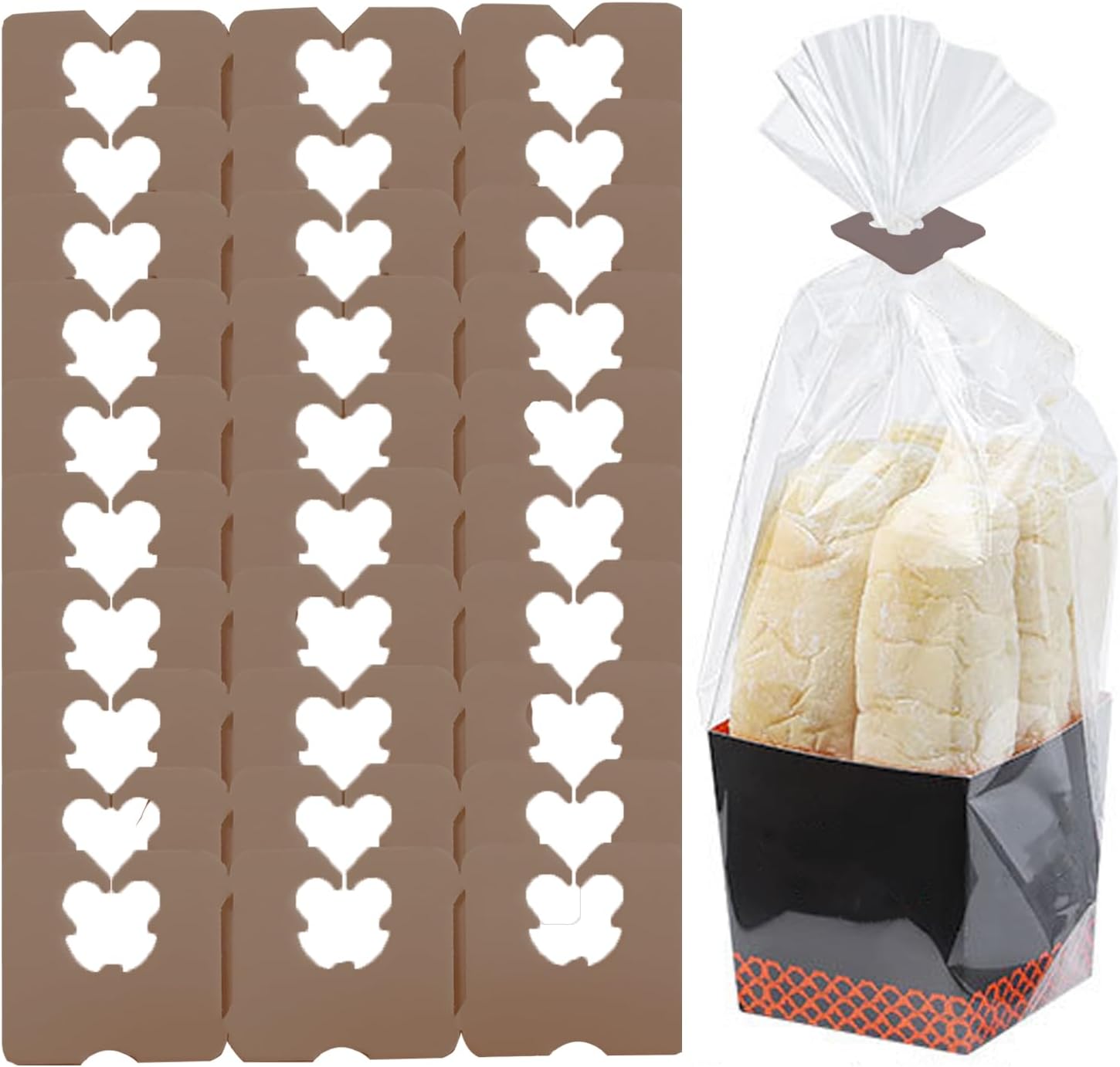 Amazon.com: 100 Pieces Reusable Blue Plastic Bread Clips Keep Your Food ...