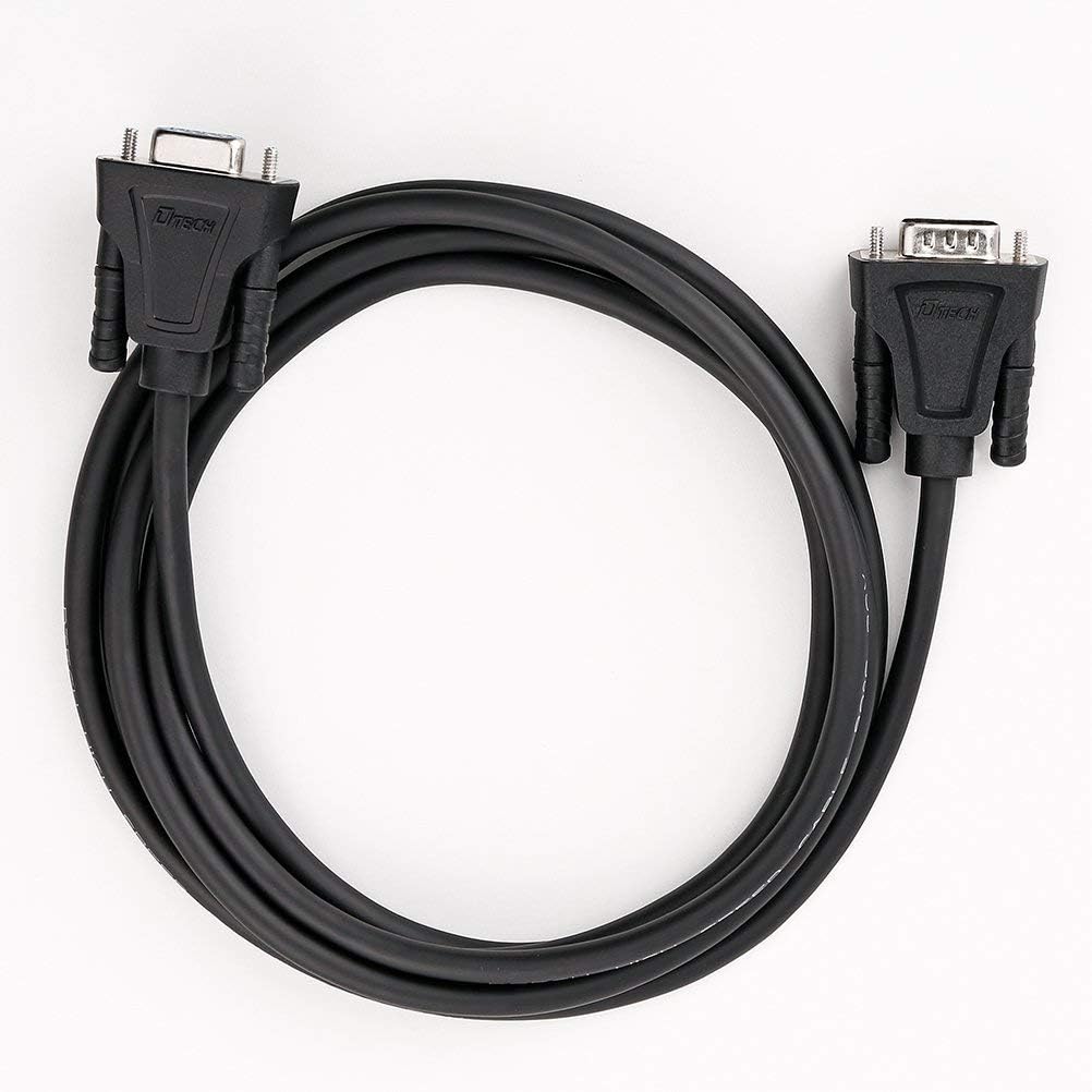 DTech DB9 RS232 9 Pin Serial Cable Male to Female Port Extension Null ...