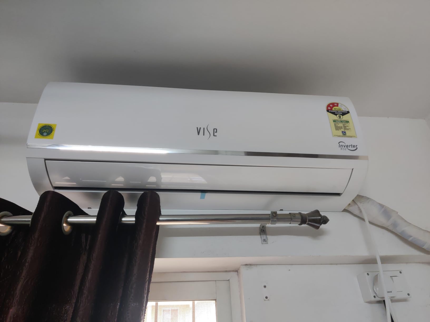 VISE (by Vijay Sales) 1.5 Ton (3 Star - Inverter) Split AC with 3D ...