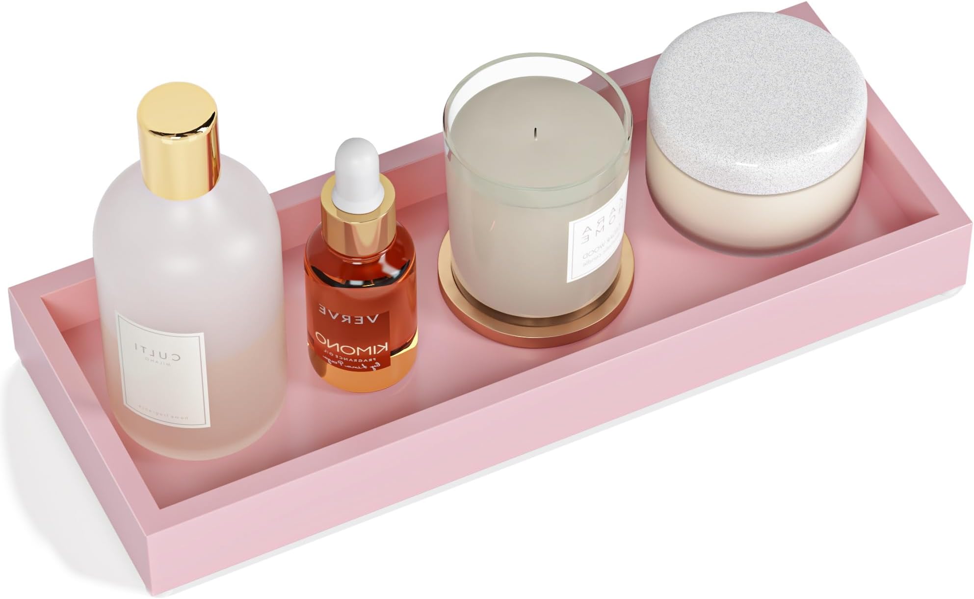 Amazon.com: Bathroom Perfume Tray for Candle Trinket, Decor Vanity ...