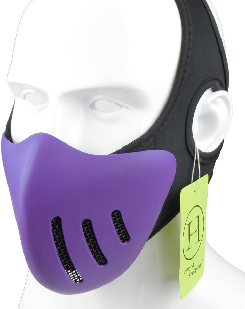 H World EU Airsoft Tactical Metal Mesh Breathable Protection Half Face ...