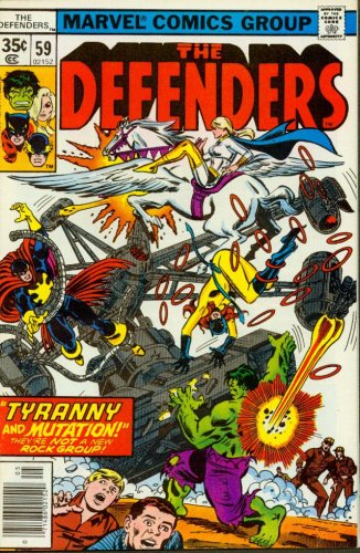 The Defenders #59 Tyranny and Mutation: Marvel: Amazon.com: Books