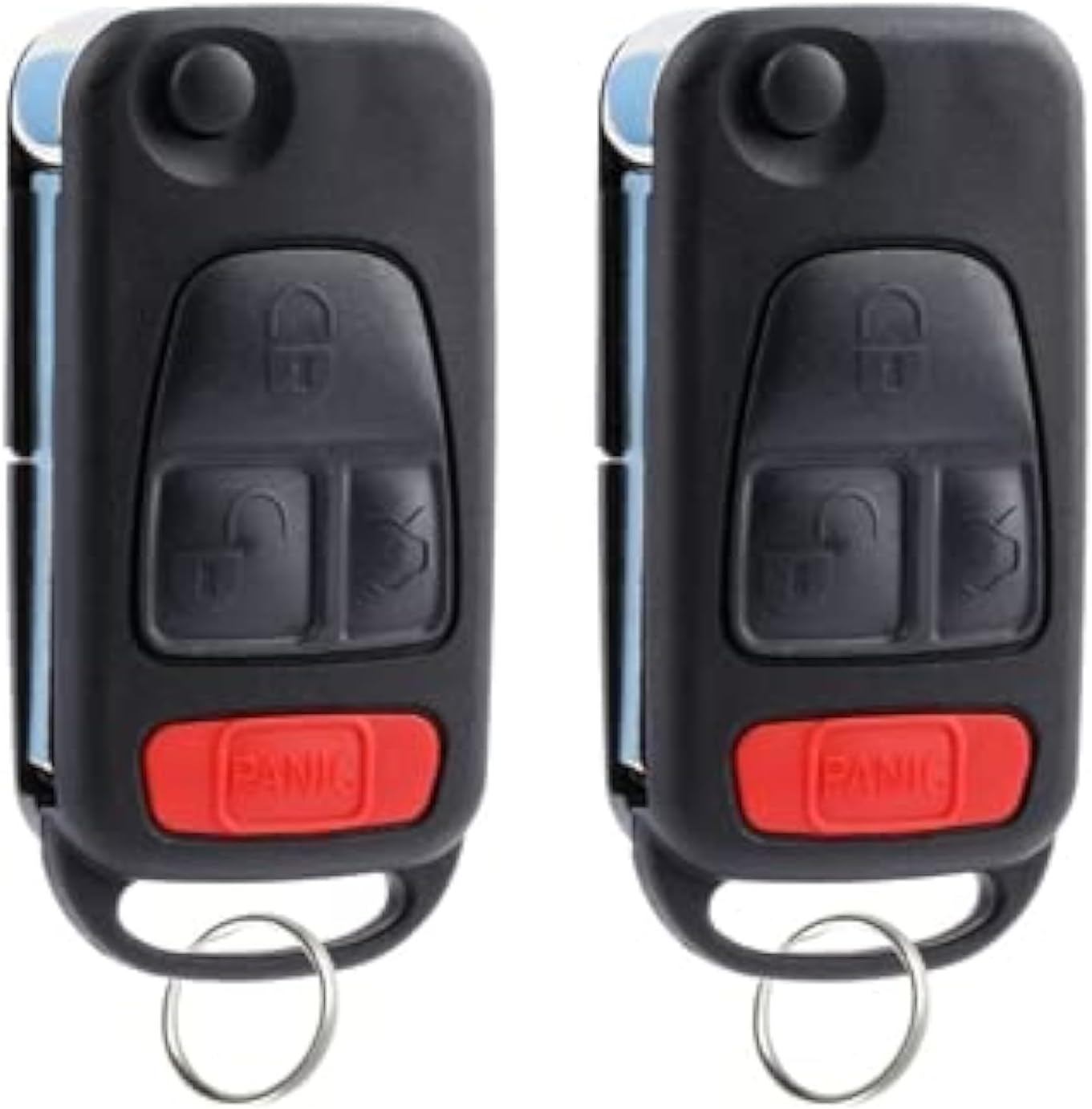 Amazon.com: 2 Flip Key Fob Keyless Entry Remote fits NCZMB1K, MB1K NCZ ...