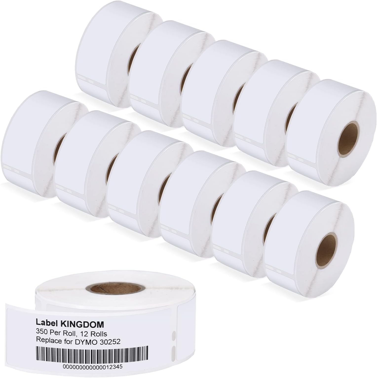 Amazon.com: Dymo, DYM30254, Clear Address Labels, 130 / Roll, Clear ...
