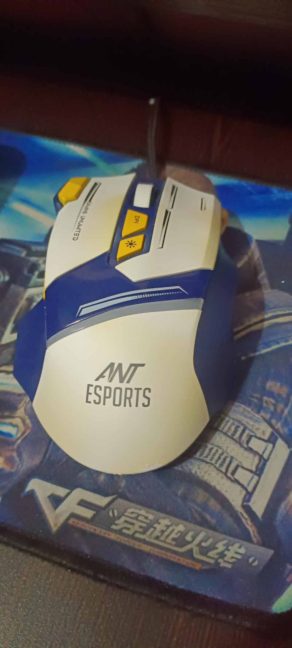 Ant Esports GM333 RGB Wired High End Optical Ergonomic Gaming Mouse ...