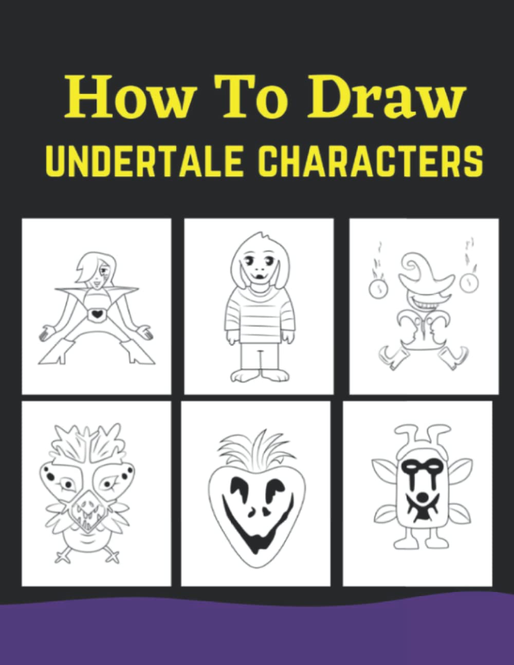 How To Draw Undertale Characters An Easy Step By Step | Desertcart Sri ...