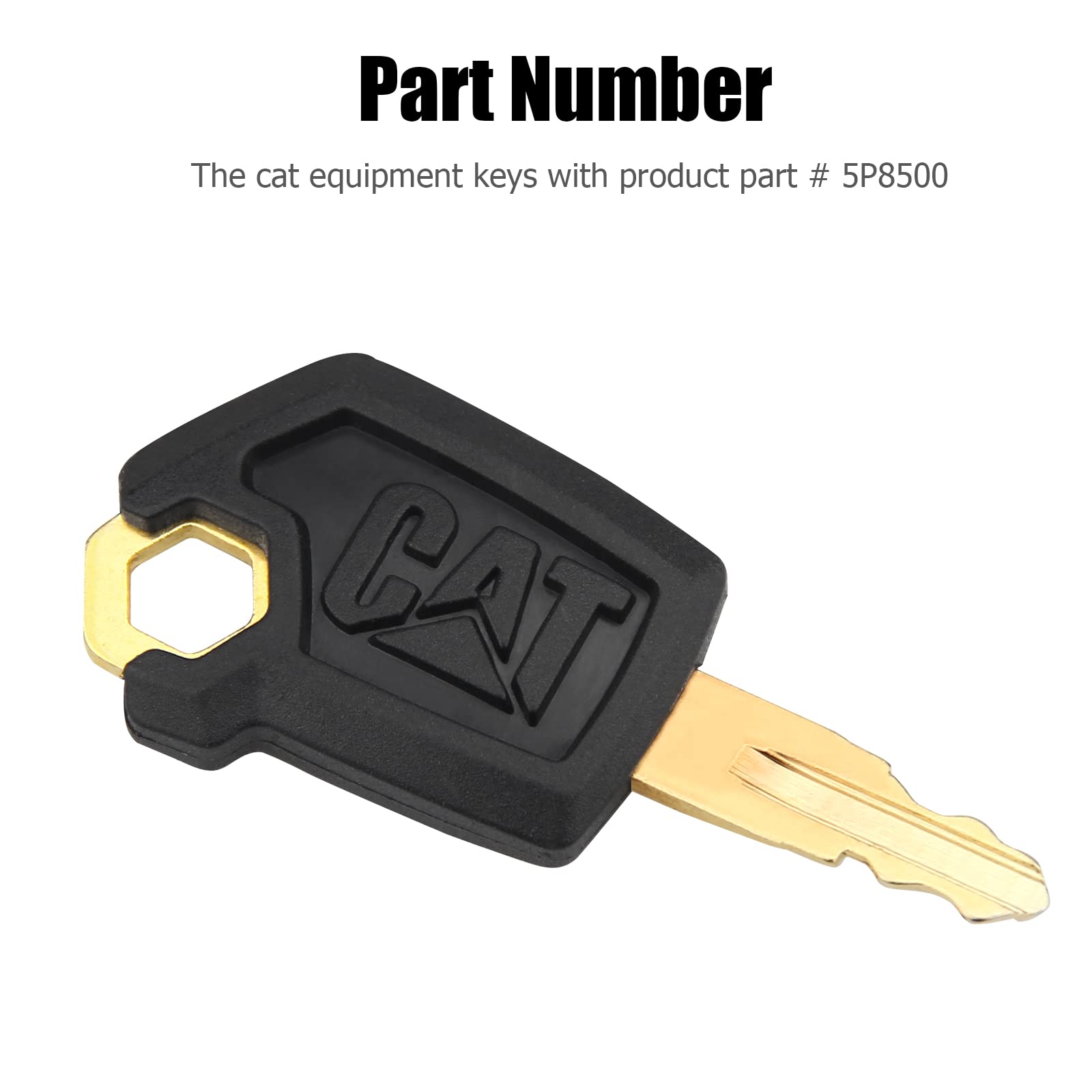 Snapklik.com : Tecreddy Cat Keys For Caterpillar Heavy Equipment Part ...