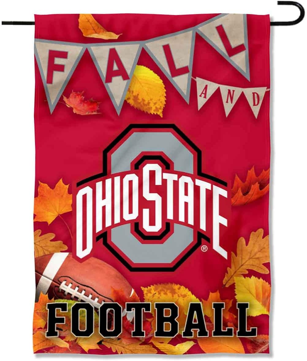 Amazon.com : College Flags & Banners Co. Ohio State Flag OSU Buckeye ...