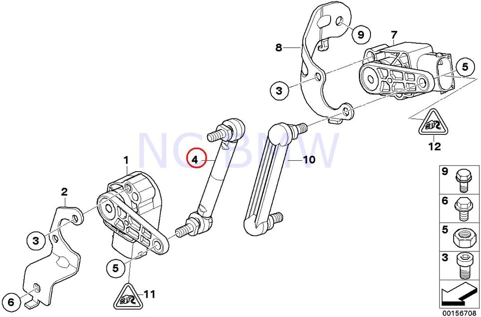 Amazon.com: BMW Genuine Regulating Rod : Automotive