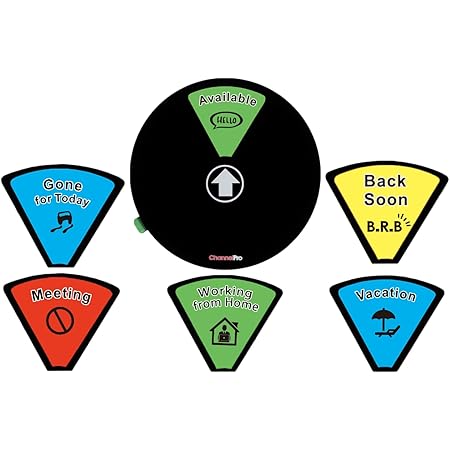 Amazon.com : 6 Options Office Privacy Sign, Do Not Disturb Rotating ...