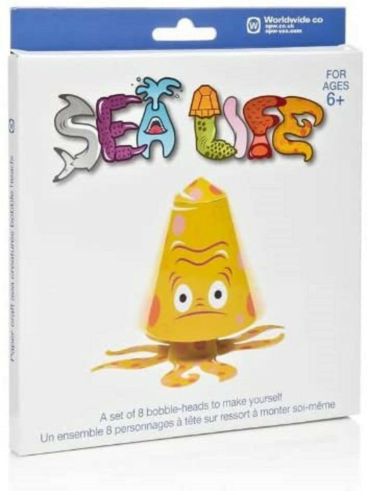 Amazon.com: Paper Bobble Head Kit- Sea Life : Toys & Games