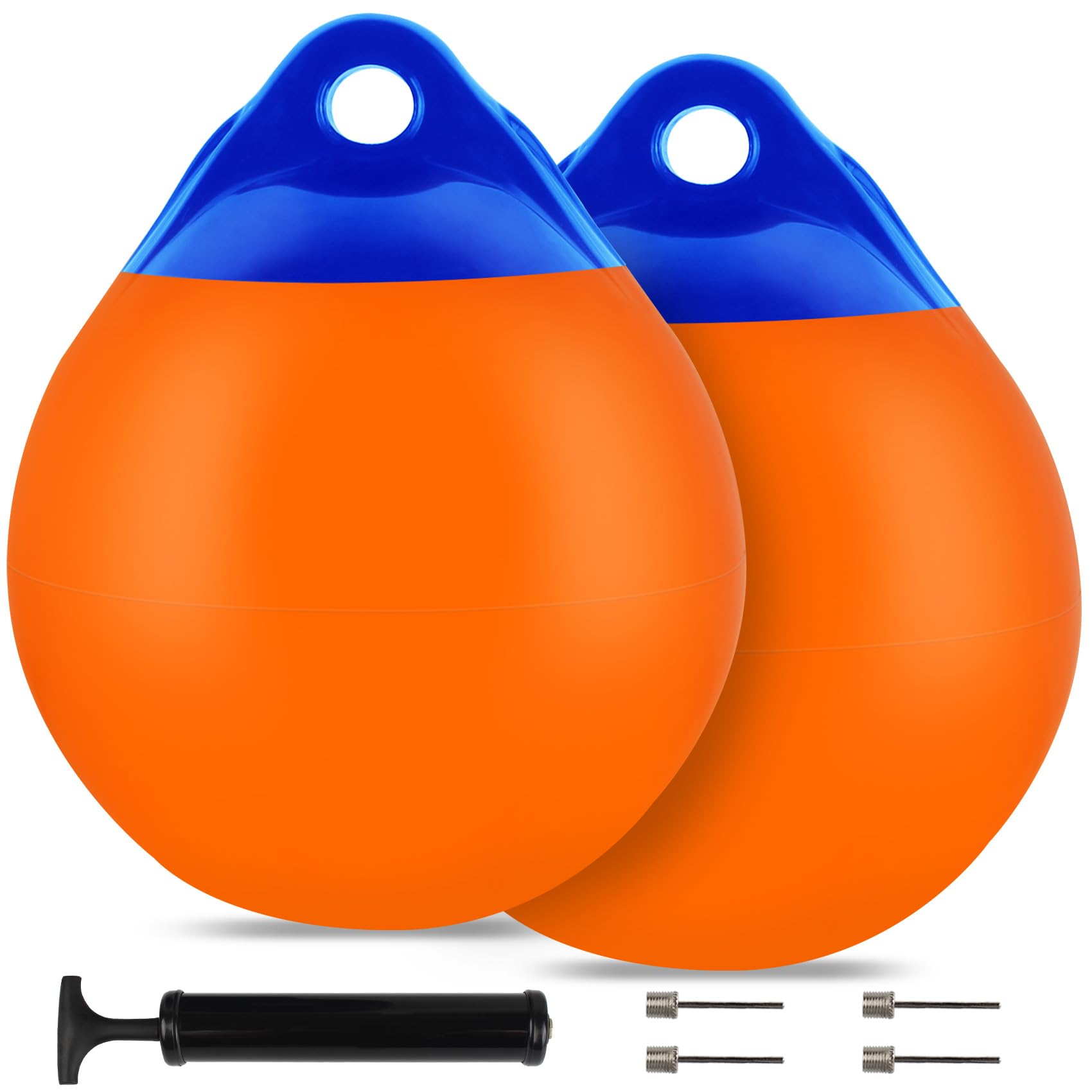 Snapklik.com : VEITHI 2 Pack 15 X 18 In Orange Mooring Buoy Boat Buoy ...