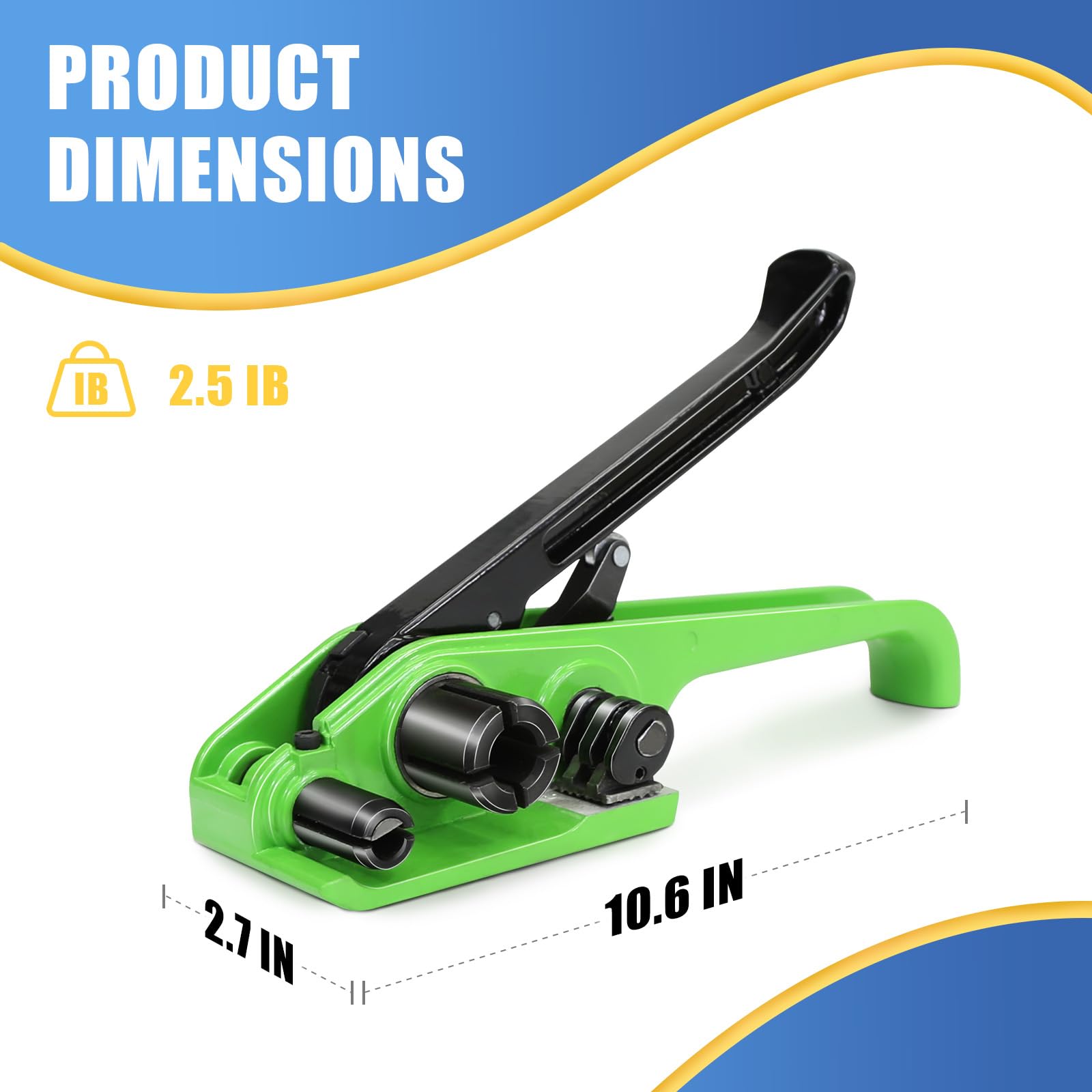 Snapklik.com : Heavy Duty Banding Strapping Tensioner & Cutter For 1/2 ...