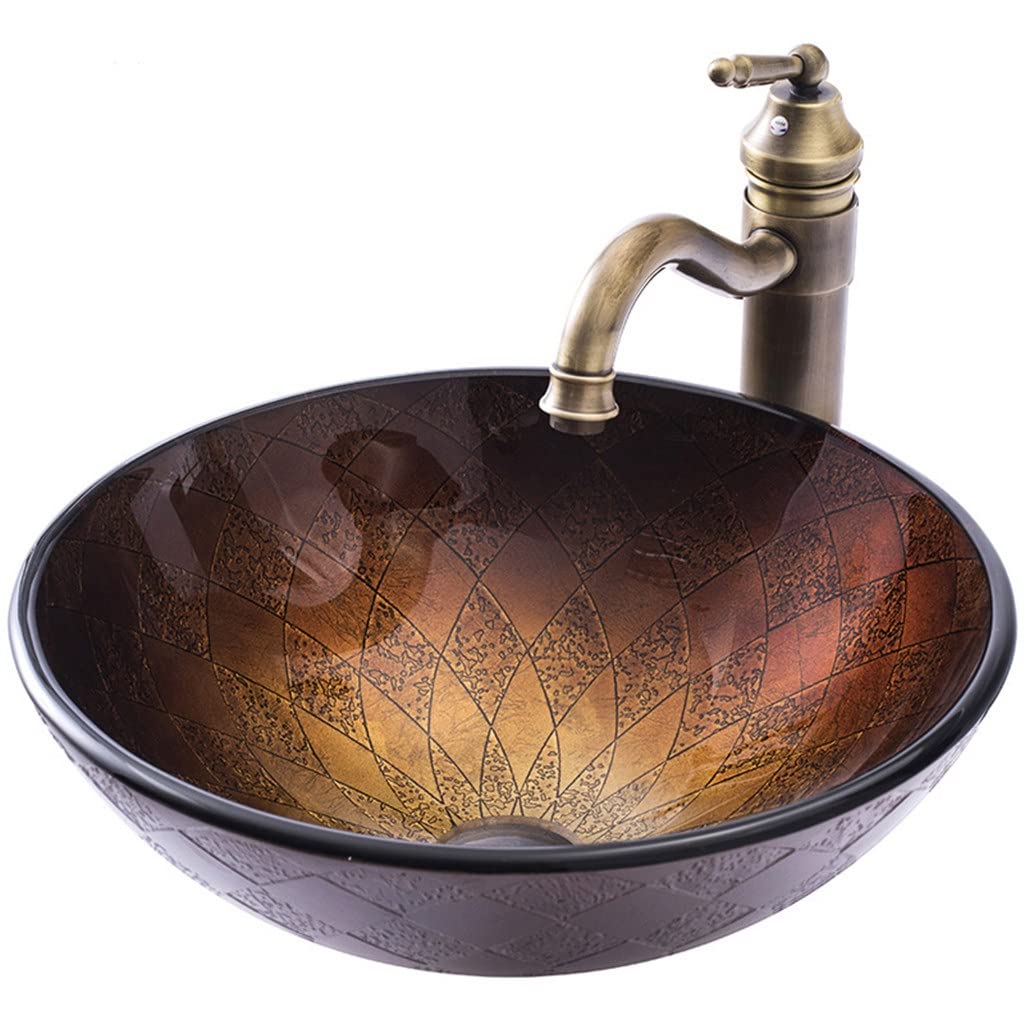 Countertop Sinks Artificial Antique Wash Basin Extravagant Bathroom ...