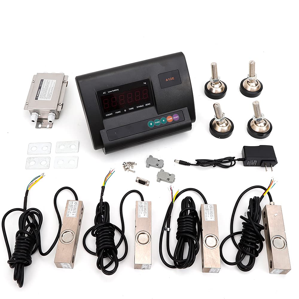 Livestock Scale Kit 5000lb Waterproof Steel Beam Compression Load Cell ...