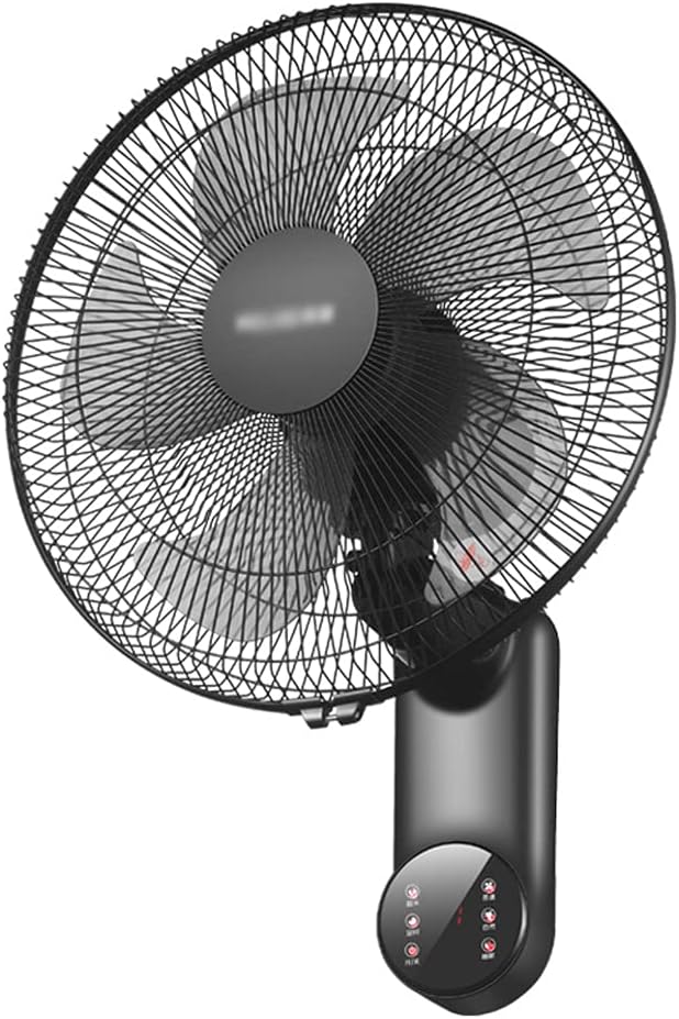 Amazon.com: Wall Mount Fan 16/18 inches-3 wind speeds-5 fan blades-wall ...