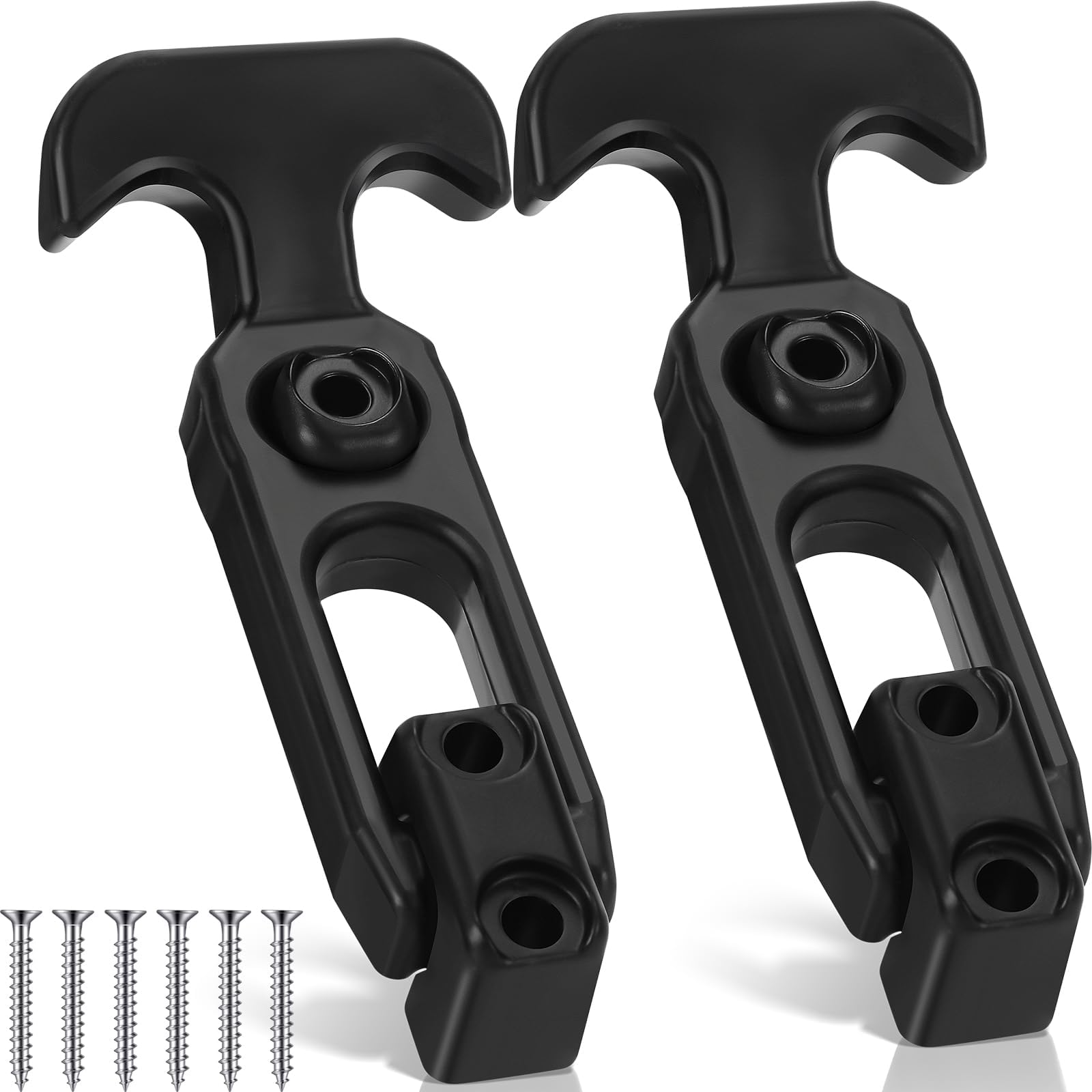 ADrivWell 2pcs Flexible Soft Black Rubber Draw Latch Over Center ...