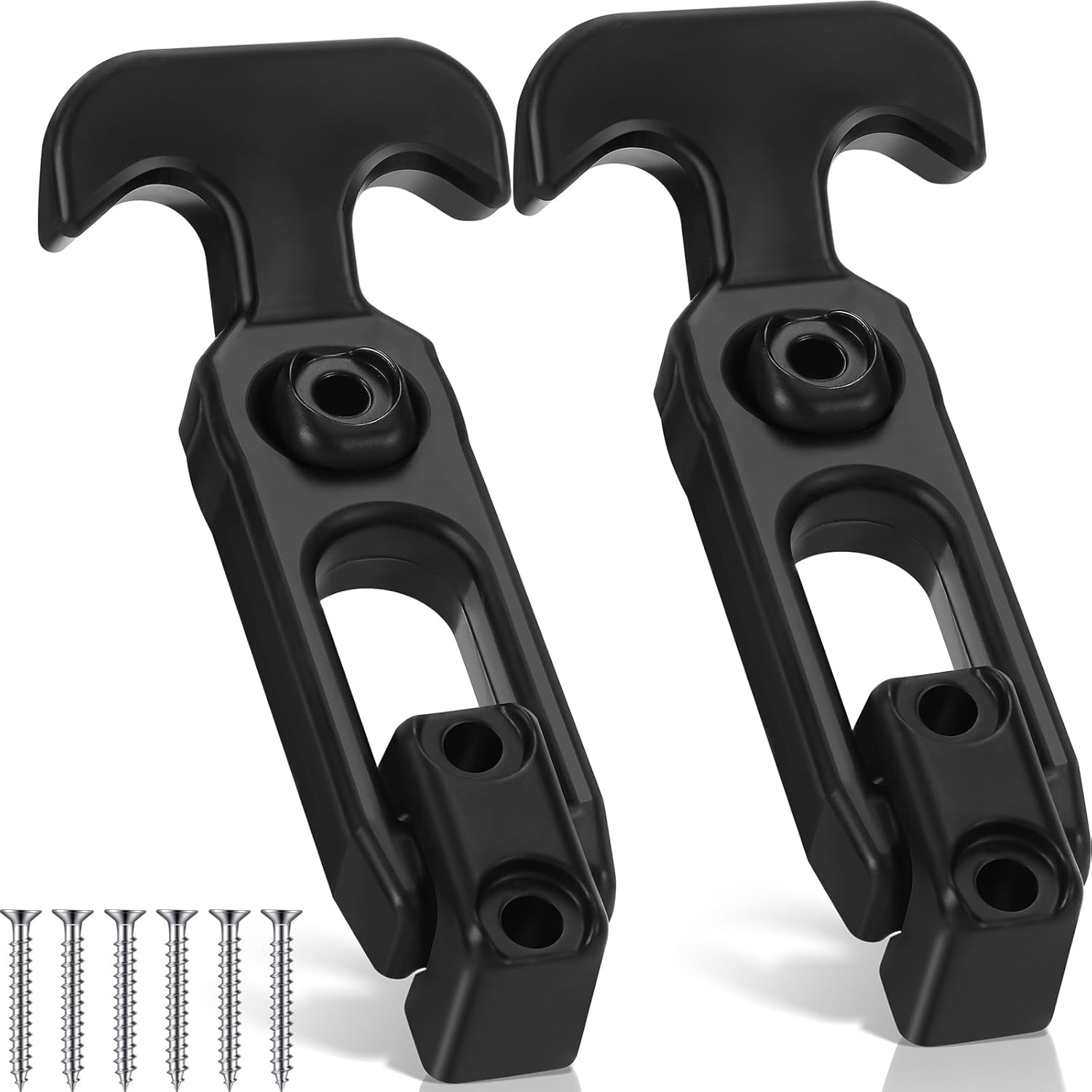 Mudder Flexible Rubber Draw Latch T Handle Hasp Rubber Draw Latches ...