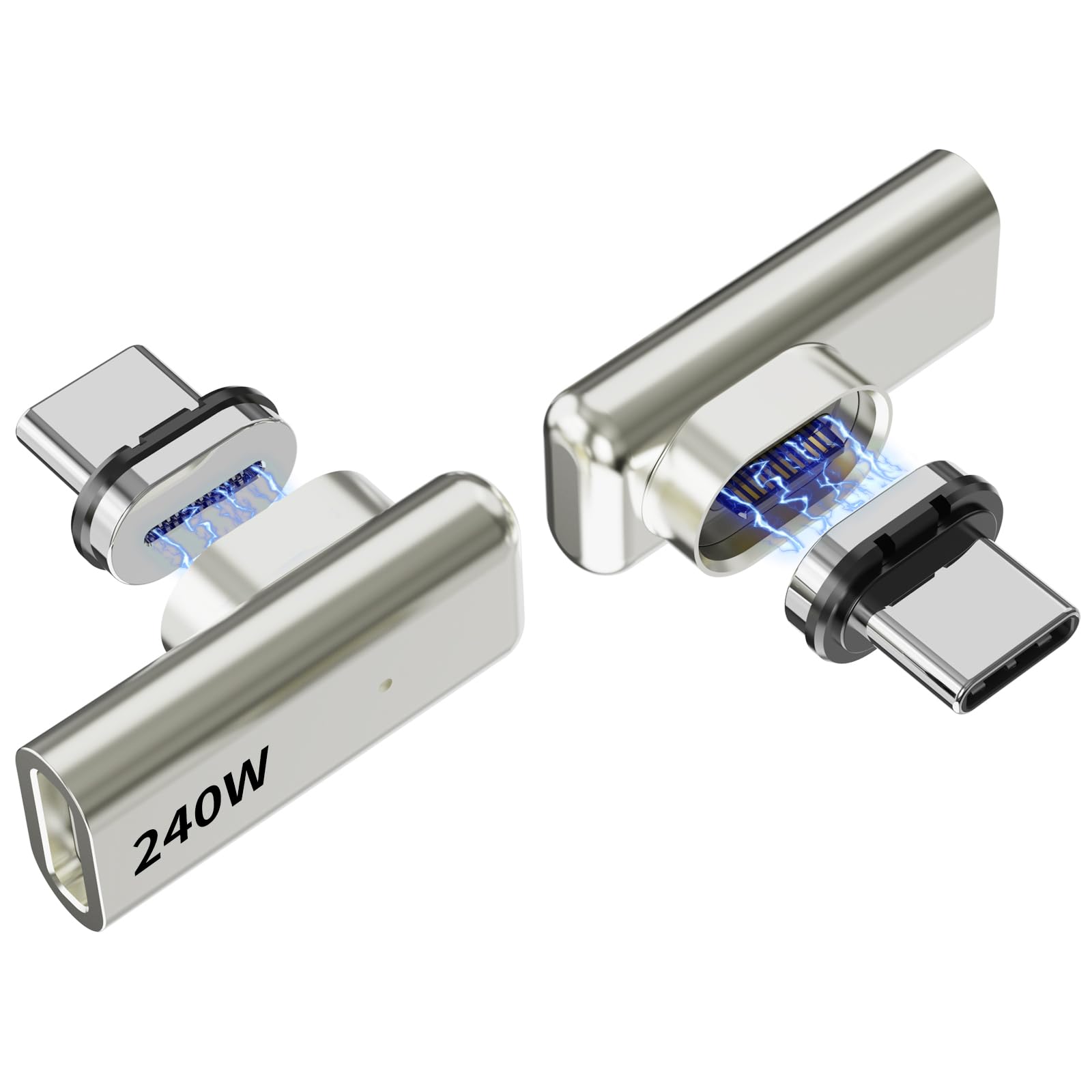 Amazon.com: Tciogrxp 240W Right Angle 90 Straight Magnetic USB C ...