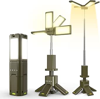 Amazon.com: Telescopic Camping Light Rechargeable Camping Lanterns ...