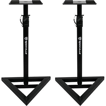 Amazon.com: On Stage SMS6000 Adjustable Monitor Stands (Pair) : Musical ...