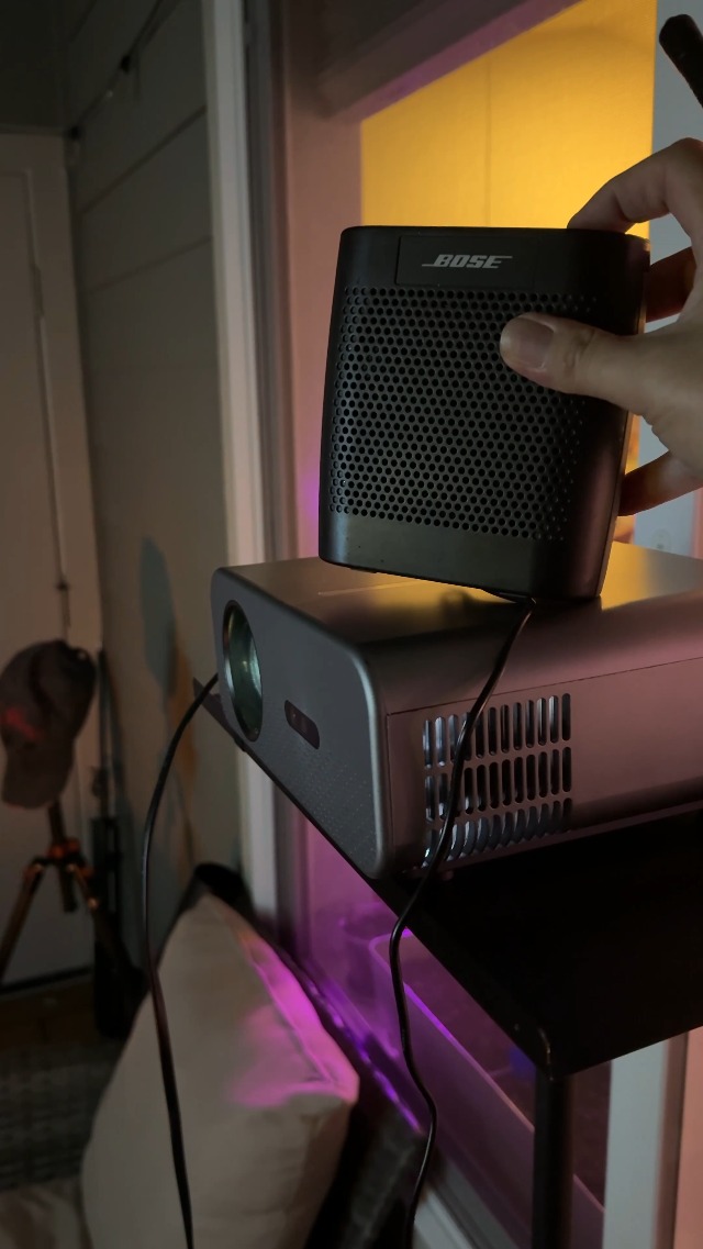 Watch Happrun projector using bluetooth demo on Amazon Live