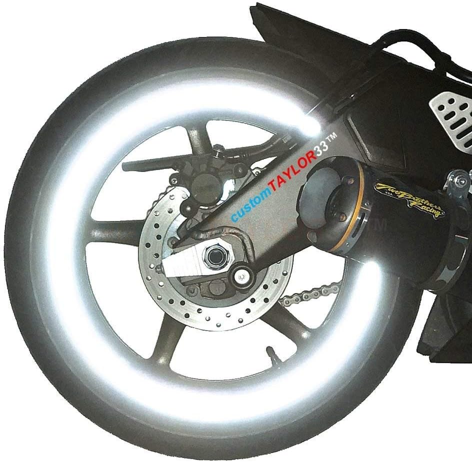 Amazon.com: customTAYLOR33 (All Vehicles White/Silver/Chrome High ...