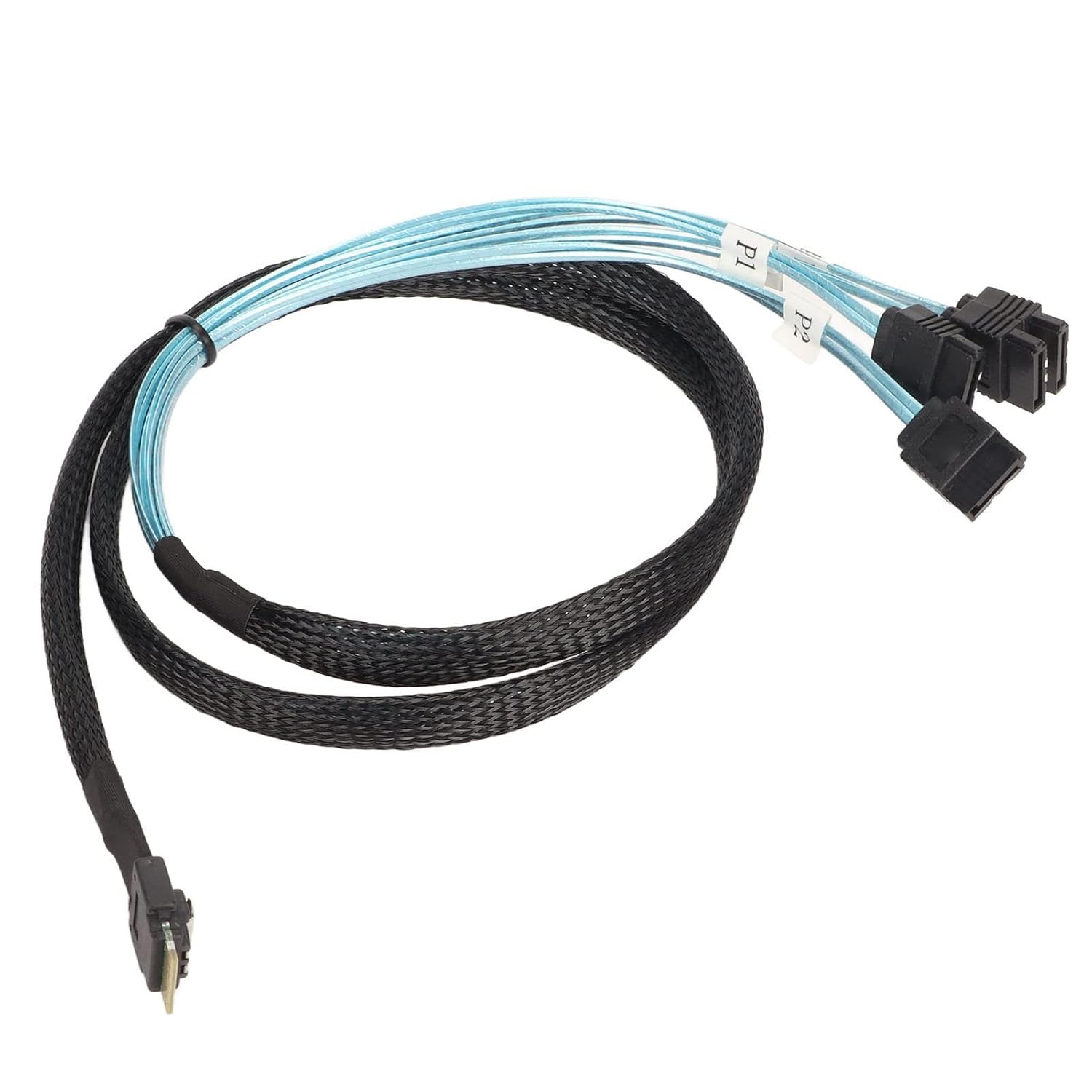 SAS Cable 12gb, 7 Pin Flexible Serial Design Fast Transmission SAS ...