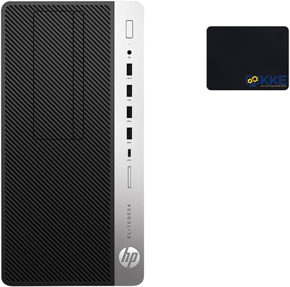 Amazon.com: HP EliteDesk 705 G4 Microtower Business Desktop Computer, AMD PRO A10-9700 Processor ...