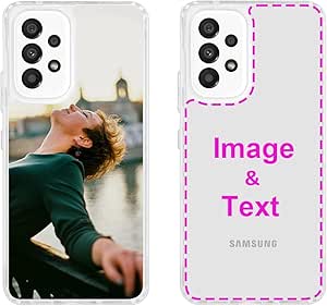 Amazon.com: MXCUSTOM Custom Phone Case for Samsung Galaxy A53 5G, Customized Personalized ...