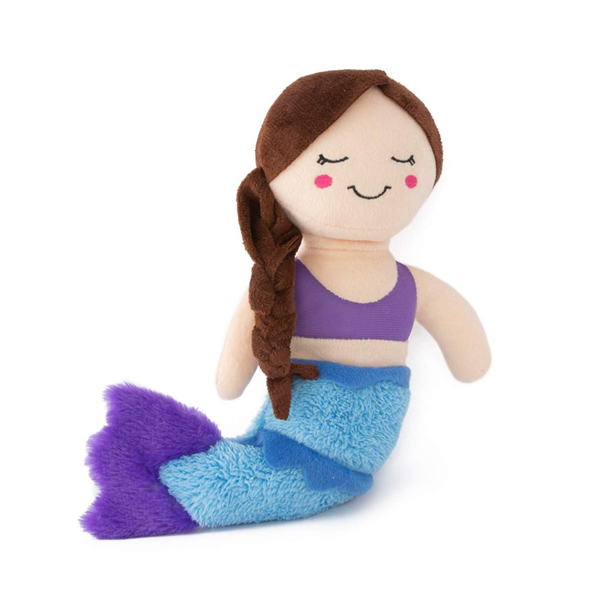 Pet Supplies : ZippyPaws Storybook Snugglerz - Maddy The Mermaid Dog ...