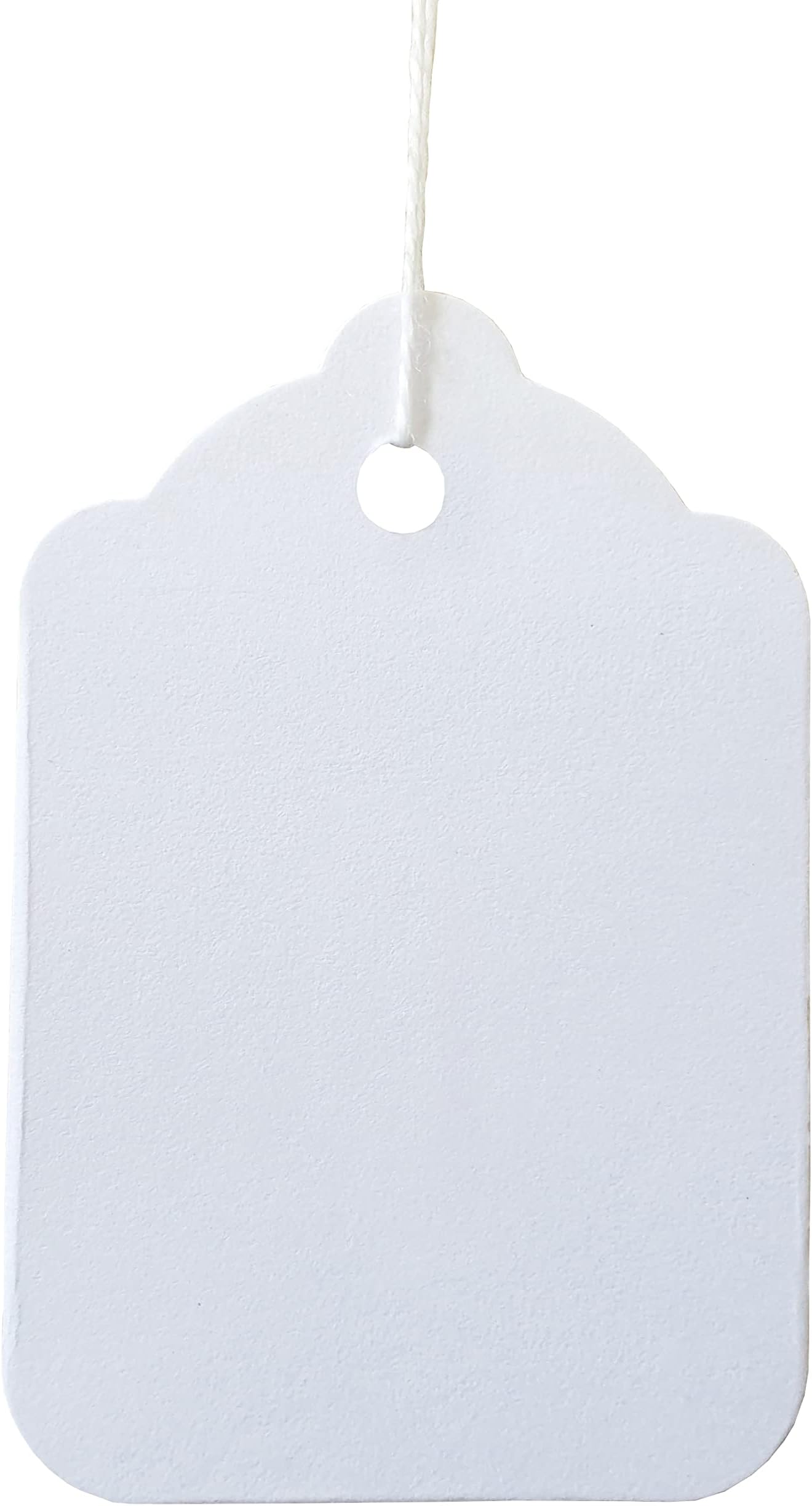 Swift Strung Tags White Card Clothing Parcel Label String Hanging Gift ...