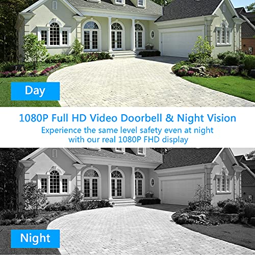 GEREE Video Doorbell Camera 1080P Wireless Door Bell with - Want It All
