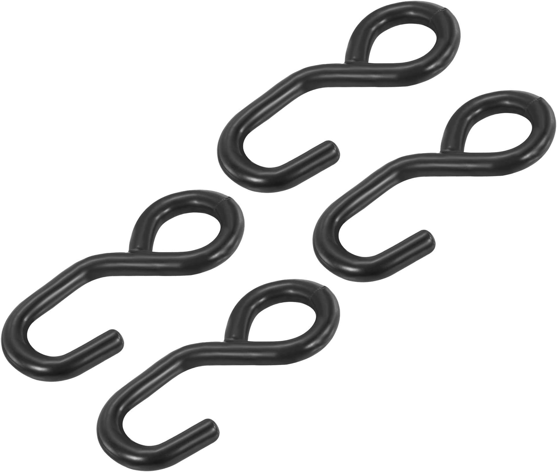 Amazon.com: MECCANIXITY Ratchet Strap S Hook 9mm Load 3306 Lbs for 1.2 ...