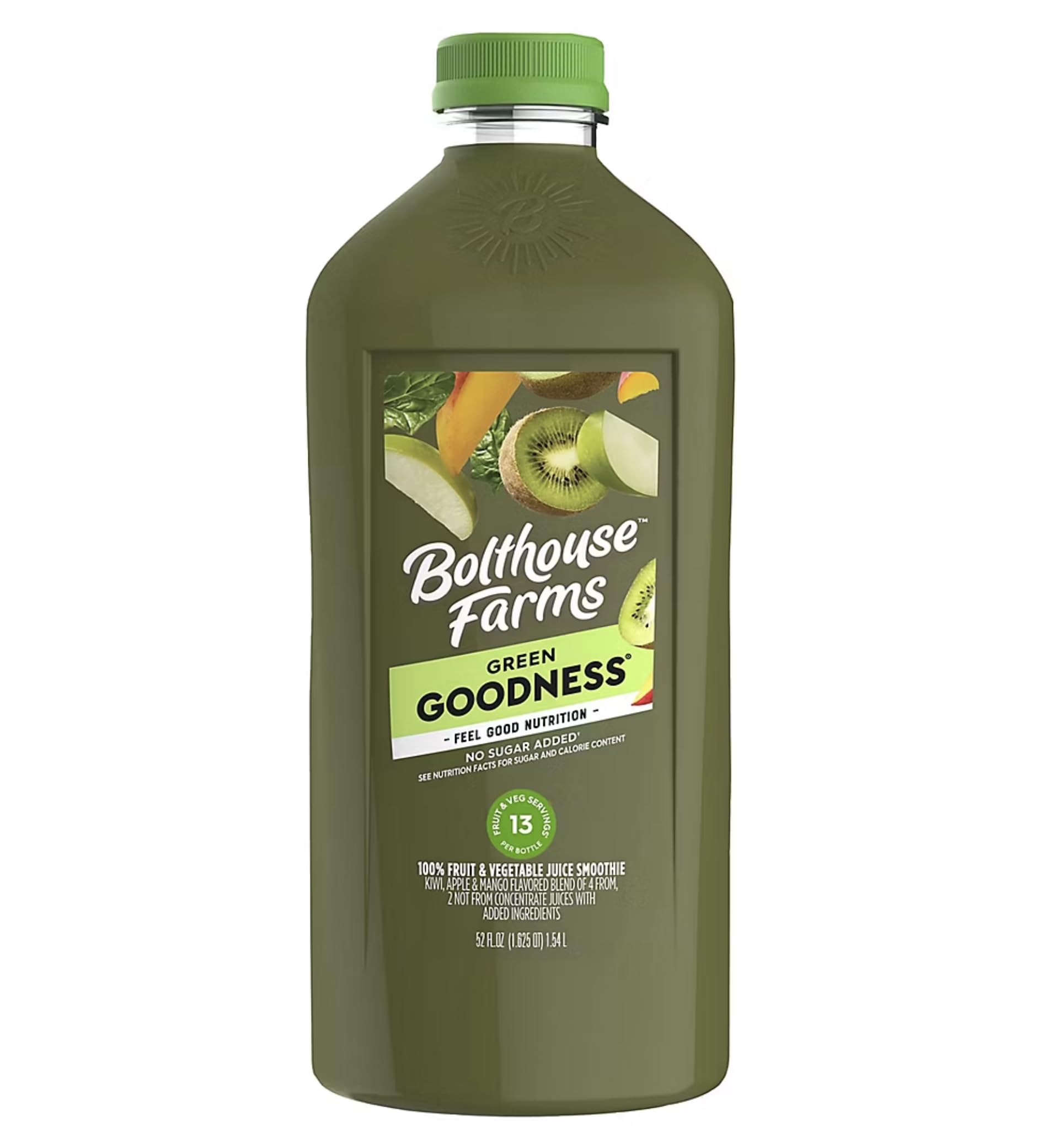 Amazon.com : Bol house Farms Green Goodness 100% Fruit Juice Smoothie ...