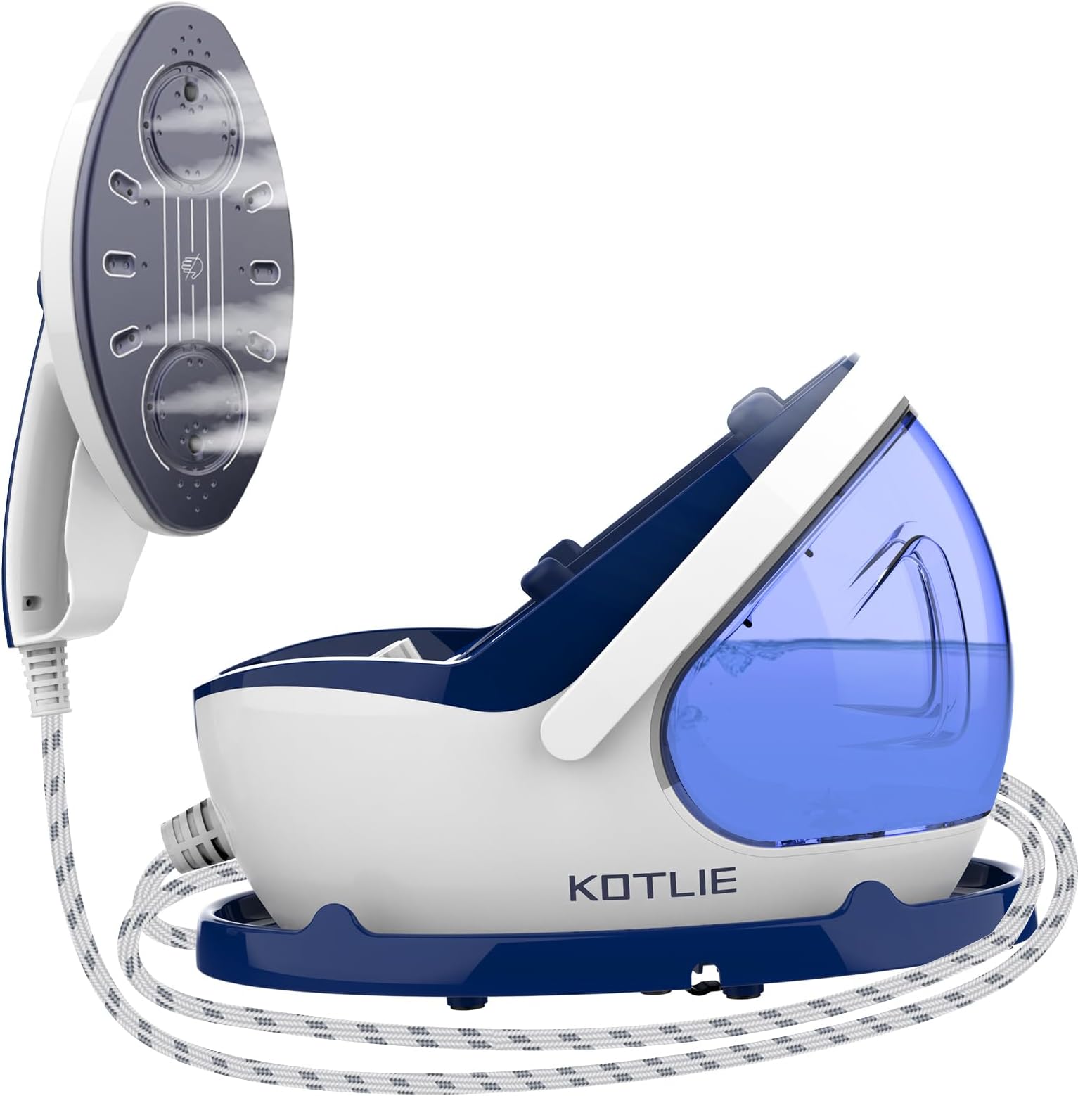 Amazon.com: KOTLIE Steamer for Clothes,1600W Clothes Steamer,2 in 1 ...