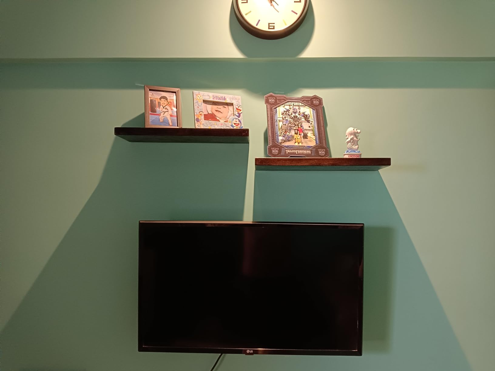 OGNIJA Solid SHEESHAM Wood 20 inch Floating Shelf,Wall Shelf,Decor Wall ...