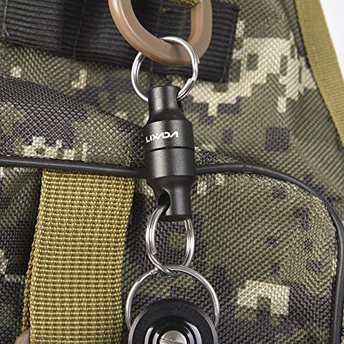Lixada Magnetic Net Release Holder,Fishing Zinger Retractors,Fly ...